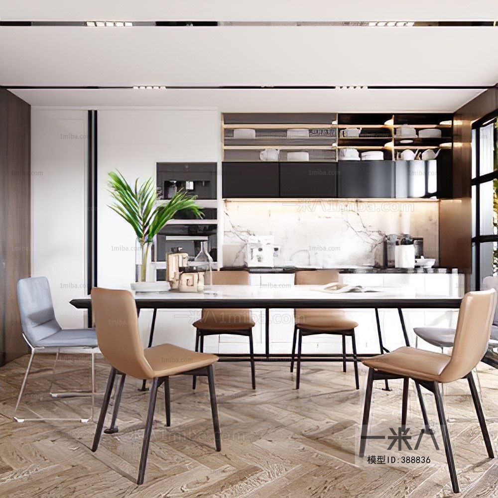 Dining Room 3D Model Download - Model ID.170332224 | 1miba