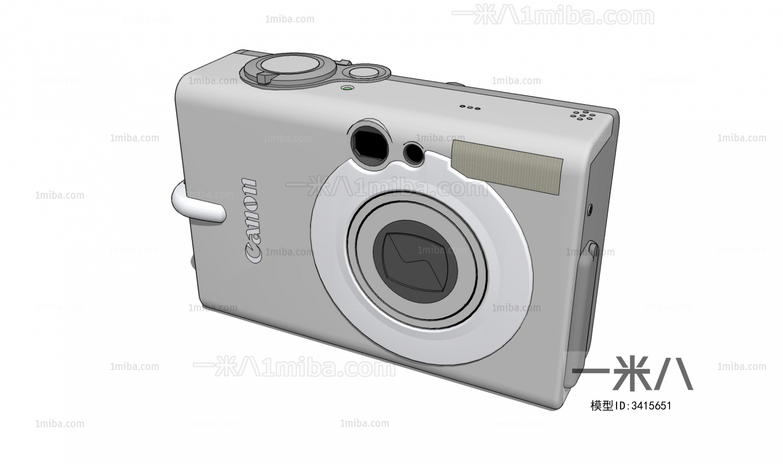 Modern Digital Camera sketchup Model Free Download - Model ID.904619262 ...