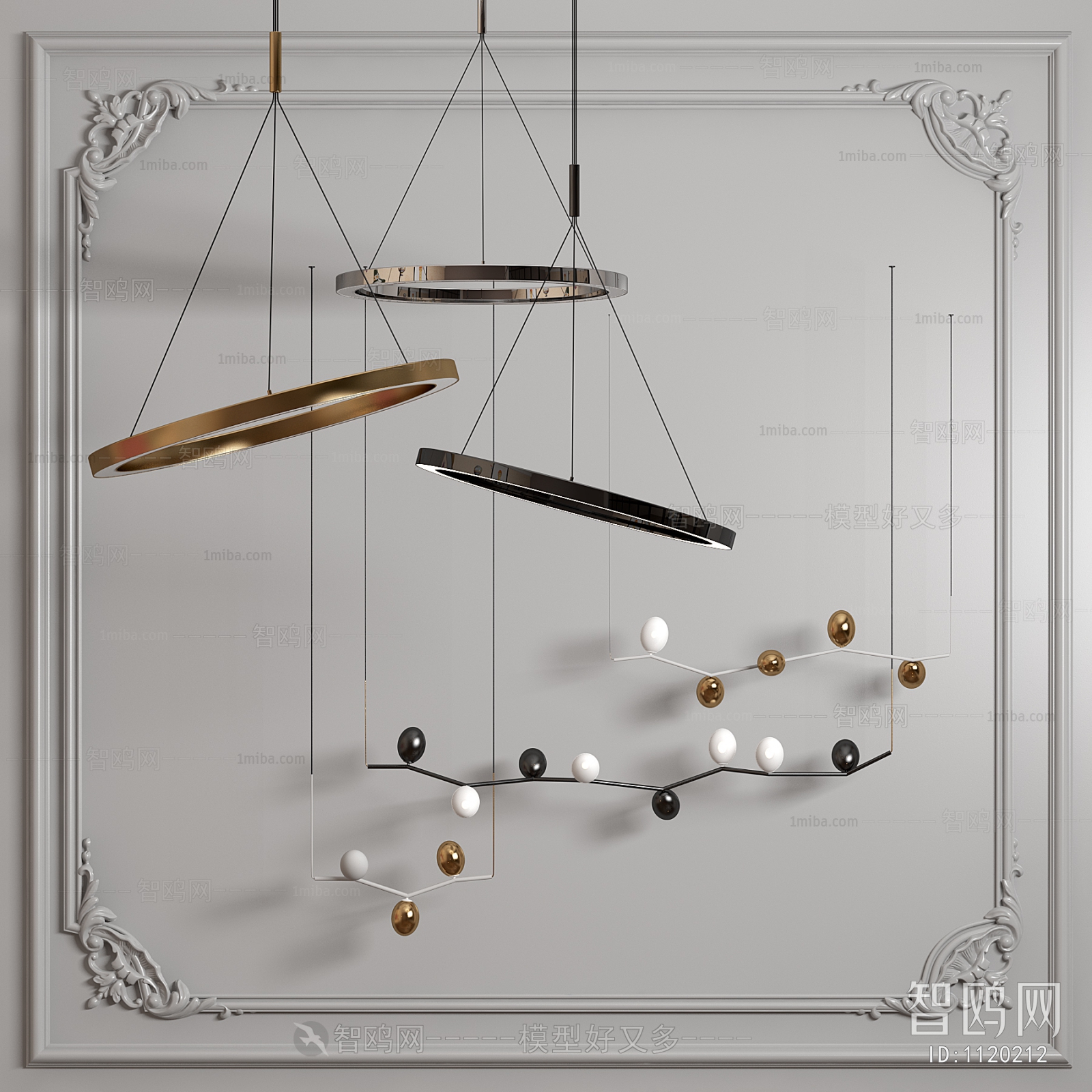 Modern Droplight 3D Model Download - Model ID.862449881 | 1miba