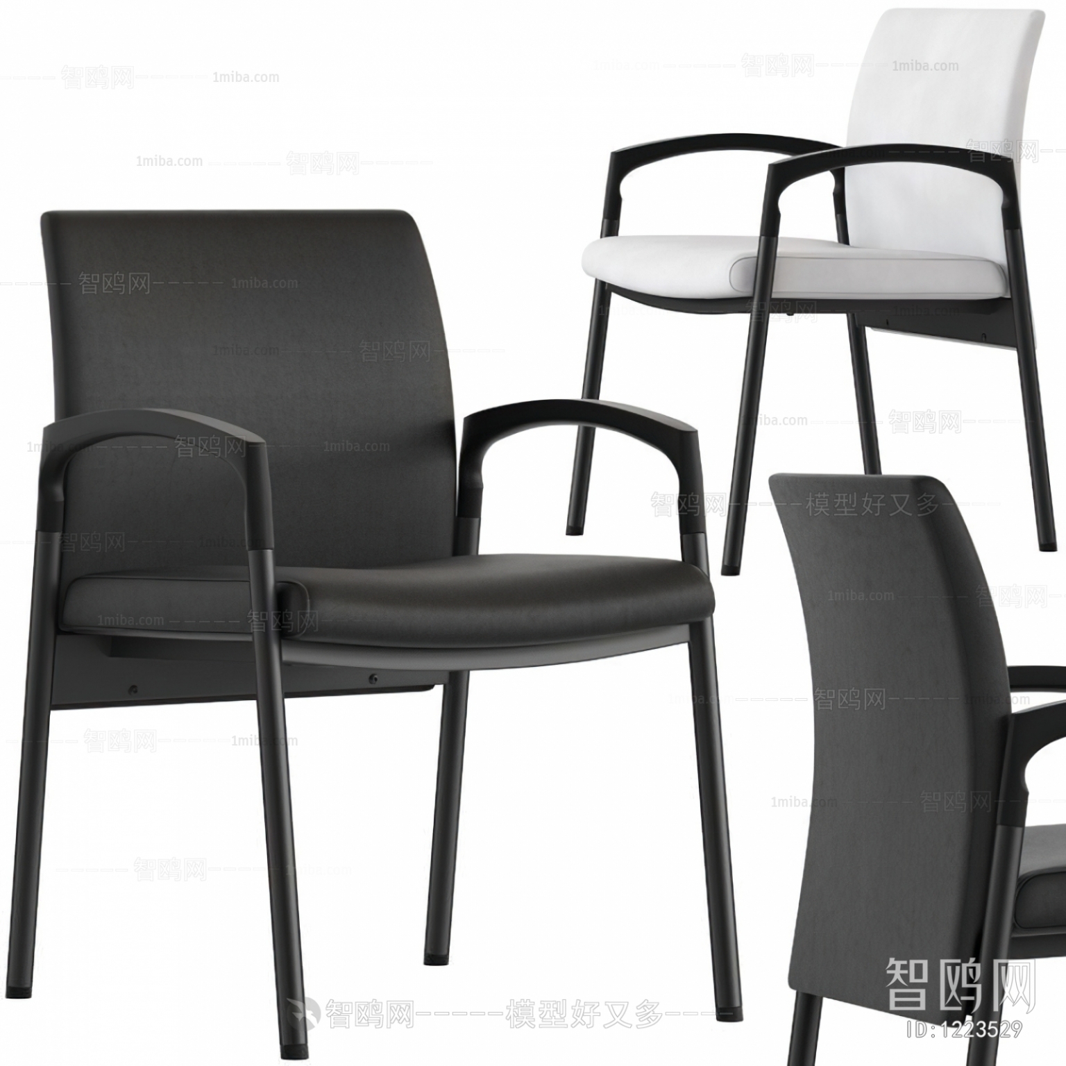 Modern Single Chair 3D Model Download - Model ID.565325021 | 1miba