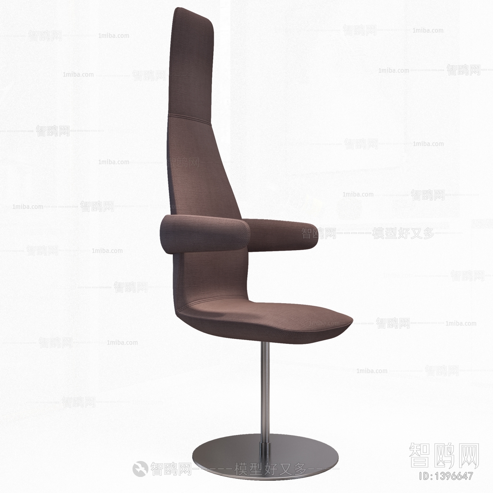 Modern Single Chair 3D Model Download - Model ID.424242023 | 1miba