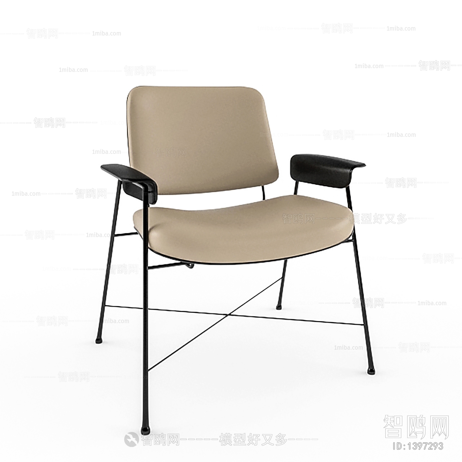 Modern Single Chair 3D Model Download - Model ID.617969022 | 1miba