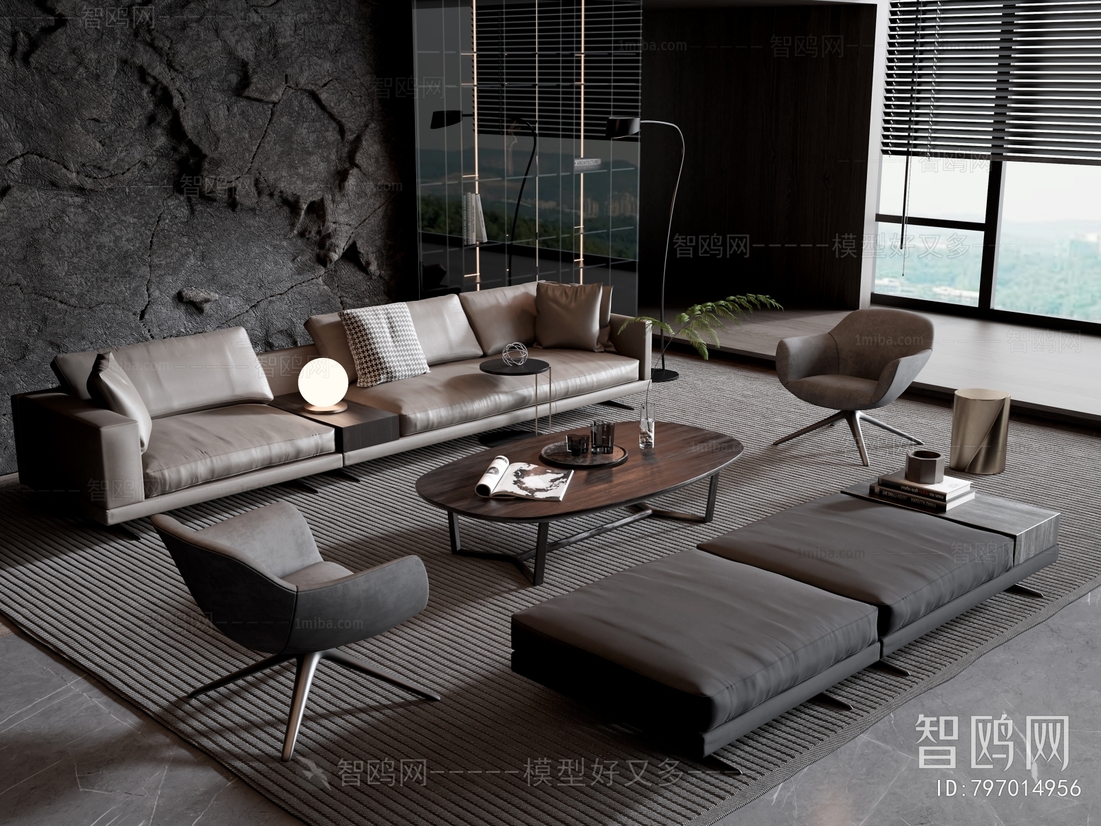 Modern sketchup Model Download - Model ID.797014956 | 1miba