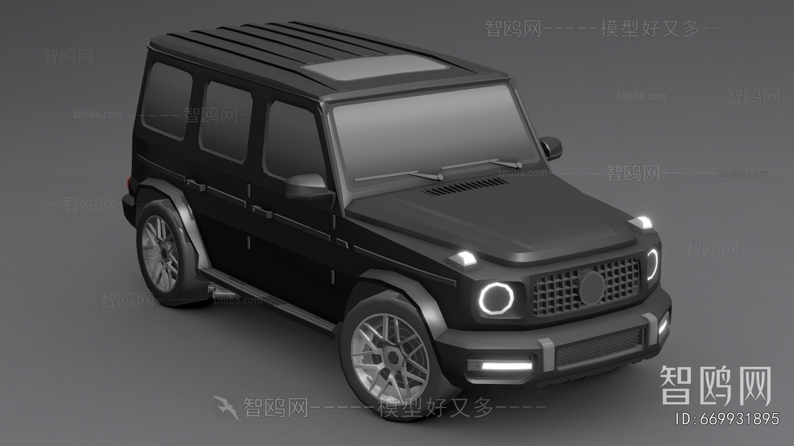 Modern Car 3D Model Download - Model ID.669931895 | 1miba