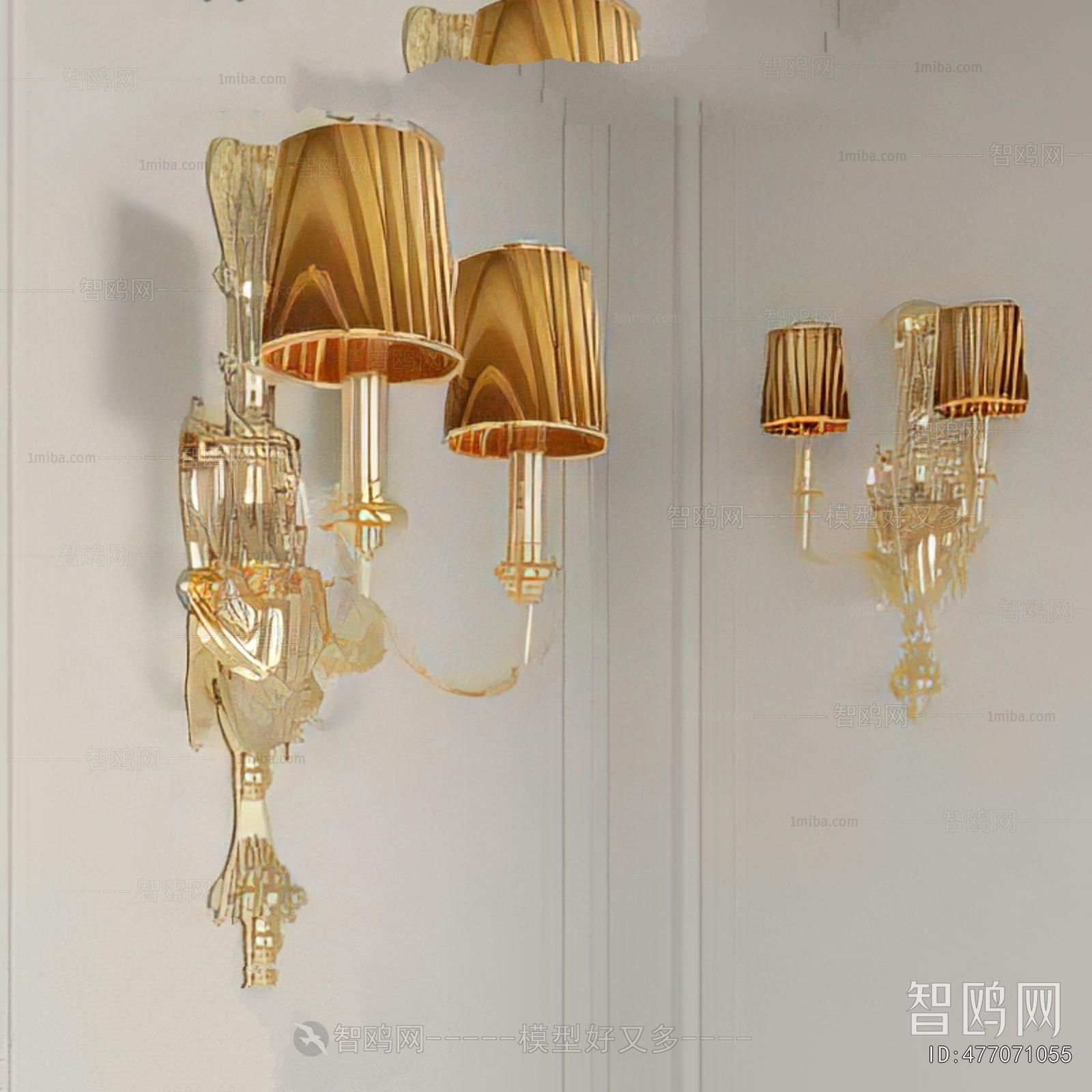 Modern Wall Lamp 3D Model Download - Model ID.477071055 | 1miba