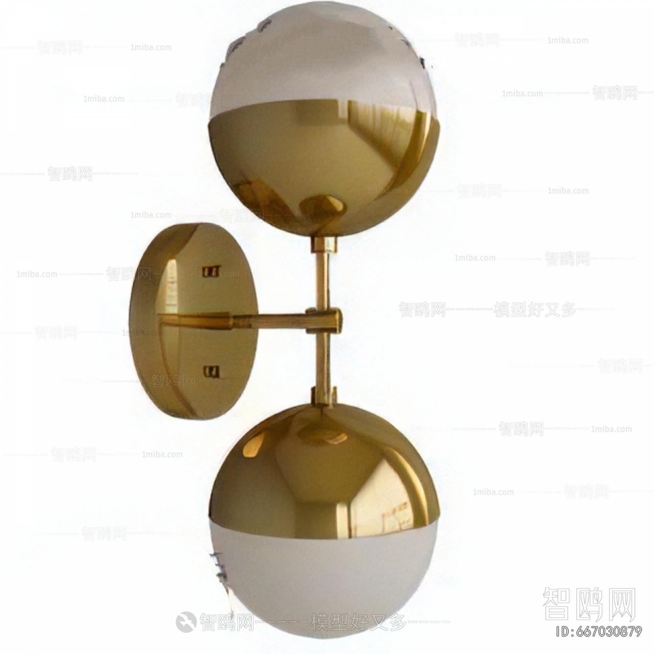 Modern Wall Lamp 3D Model Download - Model ID.667030879 | 1miba
