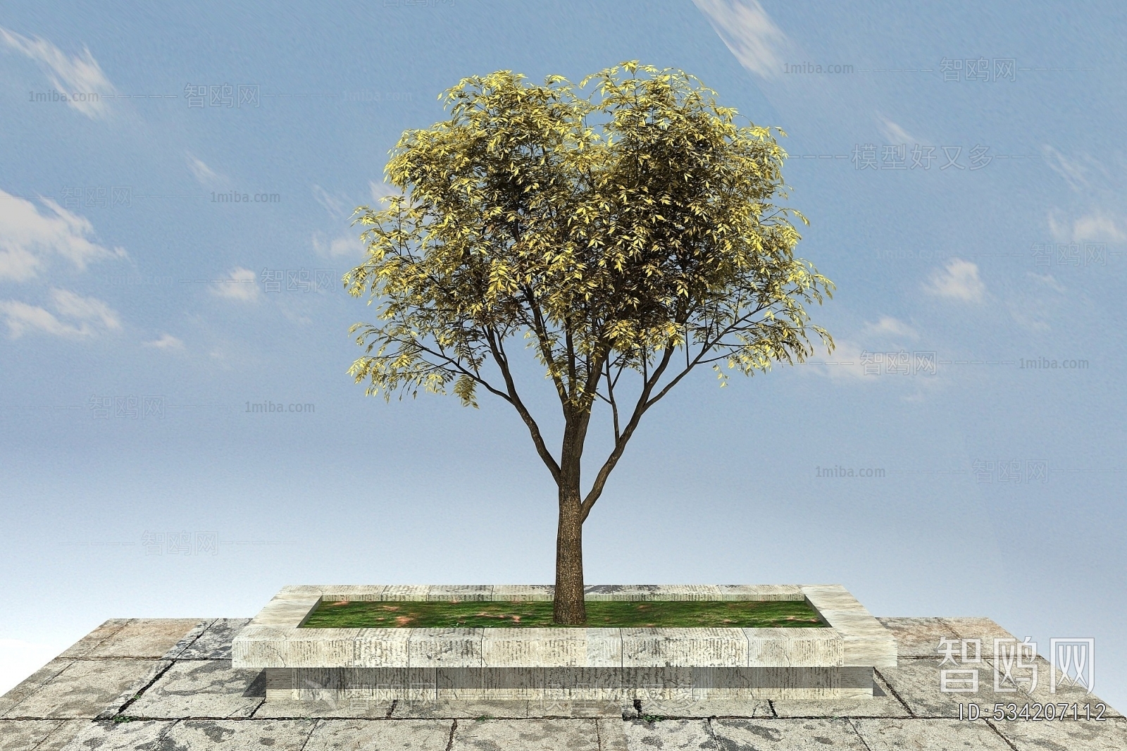 Modern Tree 3D Model Download - Model ID.534207112 | 1miba